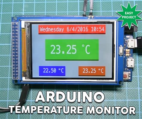 Arduino Temperature Monitor And Real Time Clock With 32 Display 6