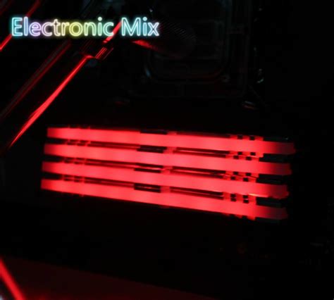 ELECTRONIC MIX RGB RAM HEATSINK Computers Tech Parts Accessories Computer Parts On