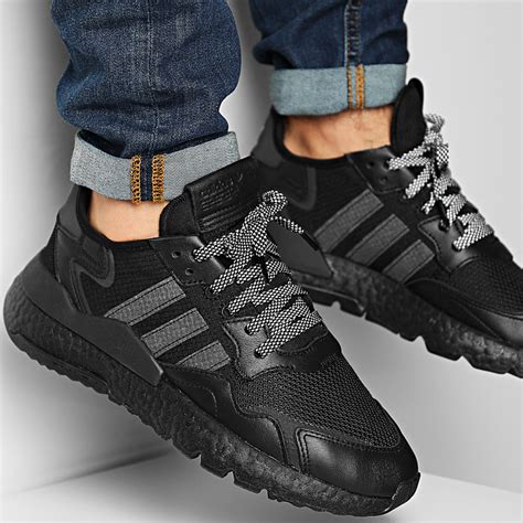 Adidas Originals - Baskets Nite Jogger FV1277 Core Black ...