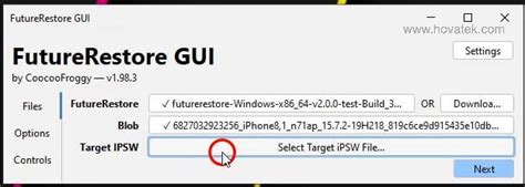 How To Downgrade Ios Using Futurerestore Gui In Windows