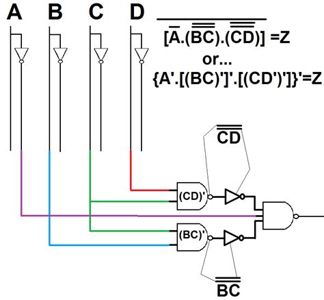 Boolean Function To Boolean Function With Nand Gate Only All About Circuits