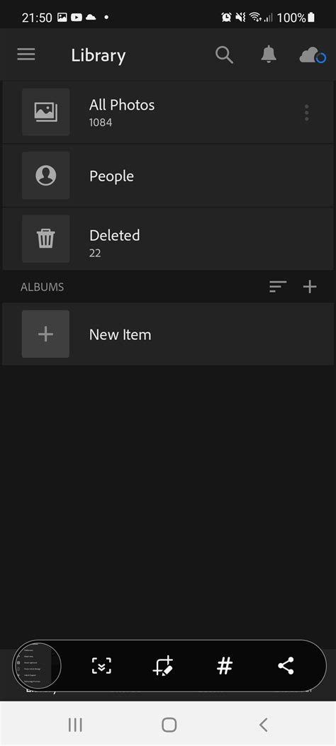 recently added folder is missing in my android dev adobe community