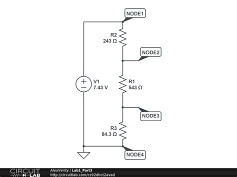 Lab1 Part3 CircuitLab