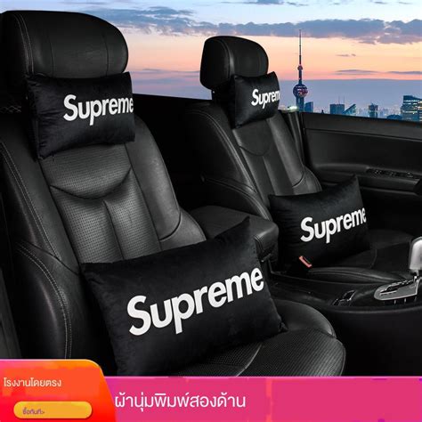 หมอนรองคอในรถยนต์หมอนรองคอคาดเอวสำหรับคู่รักการ์ตูนคอและเอวป้องกันโฟร์ซีซั่นส์เบาะนั่ง