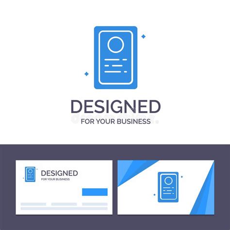 Creative Business Card And Logo Template Assignment Job Application
