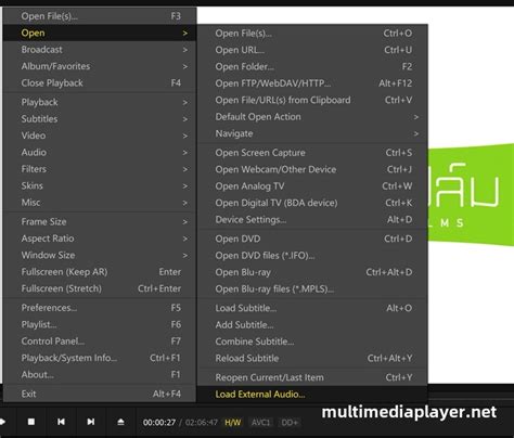 Potplayer Load External Audio Add Other Audio Track Potplayer