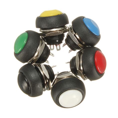 Switches Tagged Momentary Round Push Button Sa Buyall