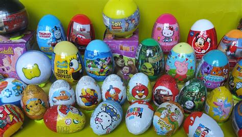 40 Surprise Eggs Disney Toys Kinder Surprise Moshi Monsters Toy Story