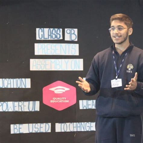 Class 9b Assembly Quality Education Smart Wonders School