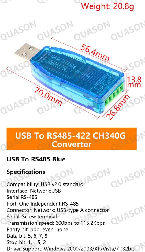 Industrial Usb To Rs485 Converter Ktechnics Systems