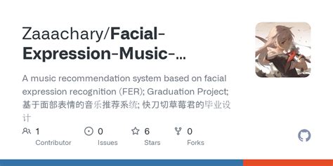 GitHub Zaaachary Facial Expression Music Recommendation A Music Recommendation System Based