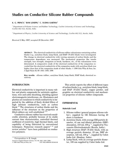 Soft Robotics Paper Pdf Electrical Resistivity And Conductivity Carbon