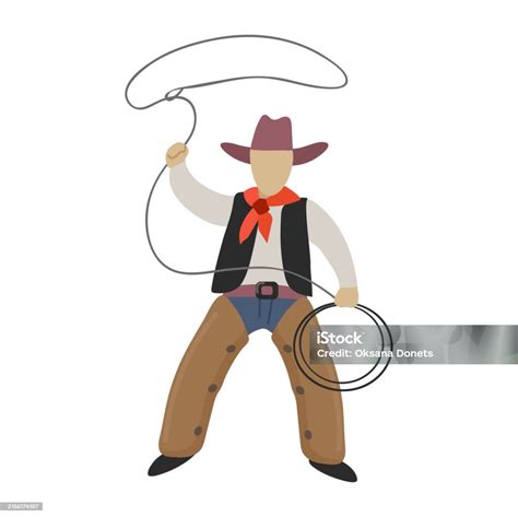 올가미 아이콘 클립 아트 아바타 로고 타입 고립 된 벡터 일러스트 레이 션과 카우보이 T 셔츠에 대한 스톡 벡터 아트 및 기타 이미지 T 셔츠 개척시대의 서부 고체