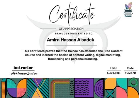 Amira Hassan On Linkedin Contentcreator Certification Delighted Continuouslearning