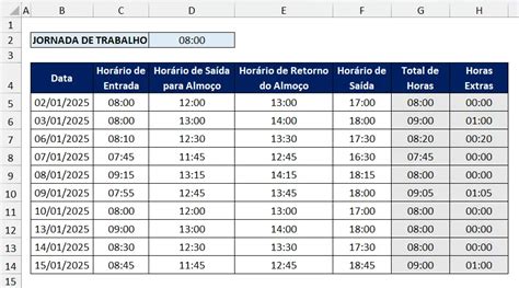 Como Calcular Horas Extras E Horas Trabalhadas No Excel Max Planilhas