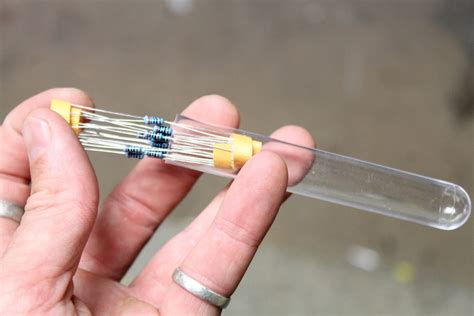 Resistor Organizer And Storage 4 Steps With Pictures Instructables