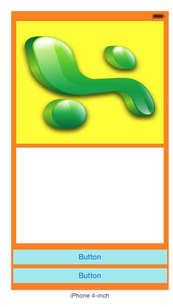 Ios Adaptive Storyboard To Scale Iphone 4 Inch App To Support 47 And