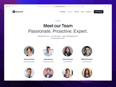 Our Team Page Ui By Beyond Ui On Dribbble Our Team Page Ui By Beyond Ui On Dribbble