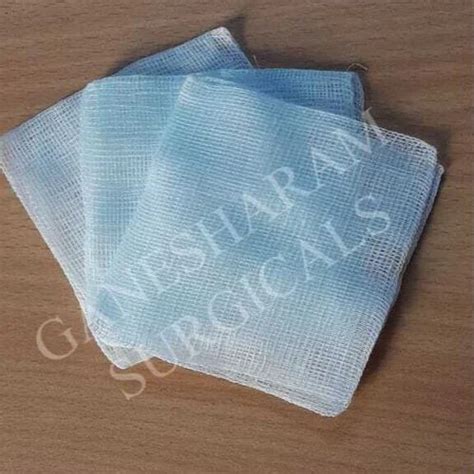 Cotton White Non Sterile Swabs Size 5 Cm X 5 Cm 12 Ply At Rs 12