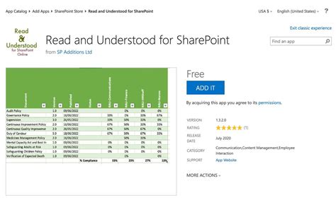 Microsoft Appsource Installation Of Read And Understood — Read And