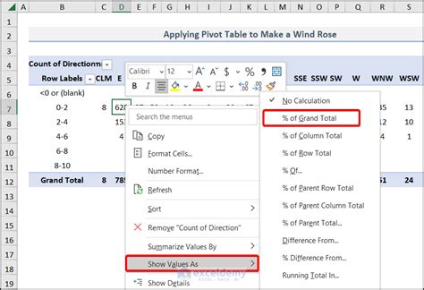 How To Make A Wind Rose In Excel 2 Easy Methods