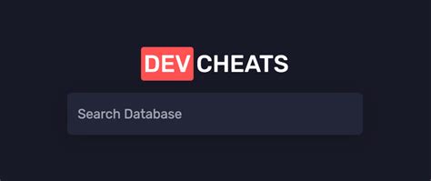 Github Excalithdev Cheats A Community Driven Interactive Cheatsheet