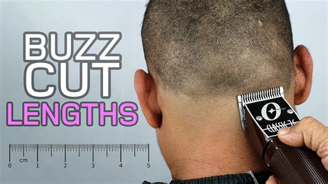 Buzz Cut Lengths 0 To 8 Guides And Cuts Explained Youtube