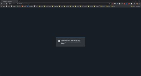 I Went To Update My Nas And Now I Cant Log In Or Connect To It Did I