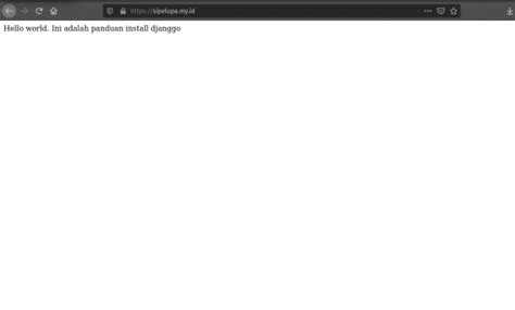 Cara Install Django Di Cpanel Hosting Rumahweb Journal