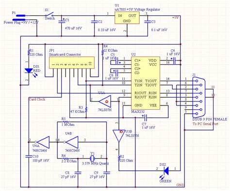 Smartcard Pc Serial Reader Writer Phoenix · Circuitsarchive