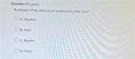 Solved In Html5 Semantic Elements Were Created To A Make