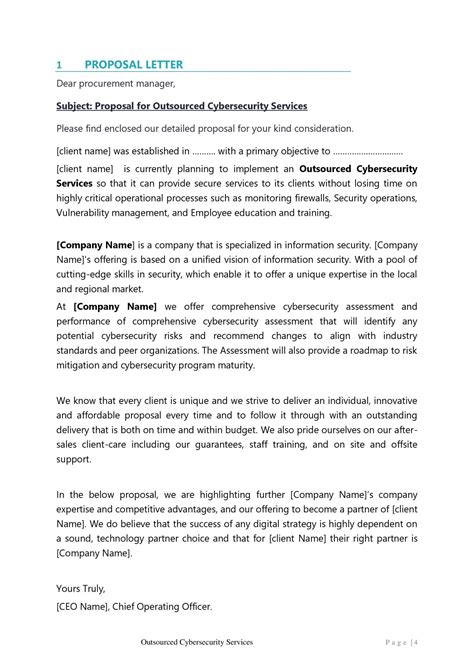 Cyber Security Consulting And Pentesting Services Proposal Template Rfply Proposal Templates