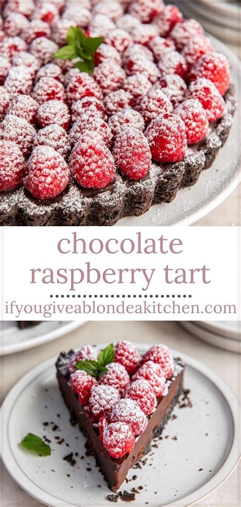 Easy Chocolate Raspberry Tart Artofit