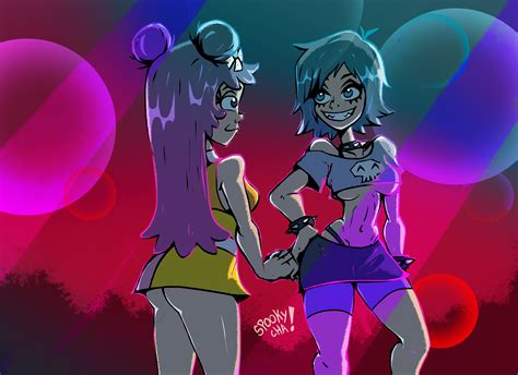 Hi Hi Puffy Amiyumi By Spookycha On Newgrounds