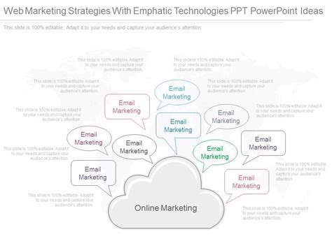Web Marketing Strategies With Emphatic Technologies Ppt Powerpoint Ideas