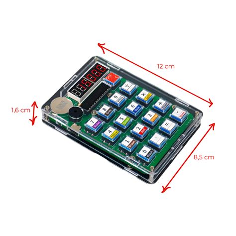 Diy Kit Electronic Calculator Stem Kit Flatpackpony