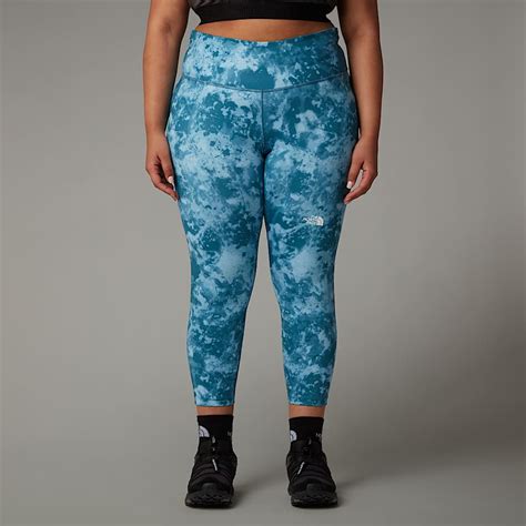 Womens Plus Size Flex High Rise 78 Printed Leggings The North Face Ie