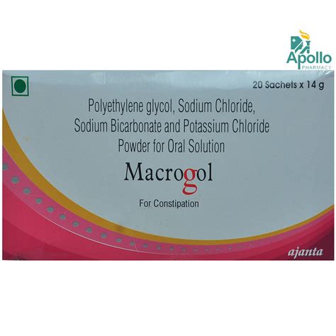 Buy Macrogol Sachet 19 Minutes Delivery Apollo Pharmacy