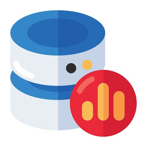 An Icon Design Of Server Analytics 36523925 Vector Art At Vecteezy
