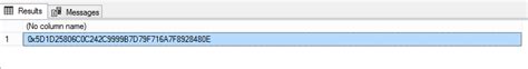 The HashBytes Function In T SQL