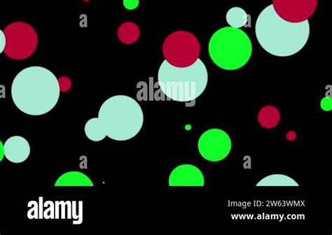 Abstract Animation Simple Shapes Looped Sequence The Pattern Moves