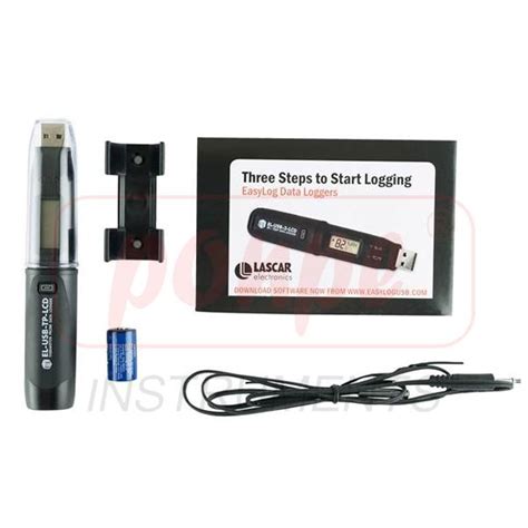 EL USB TP LCD LASCAR High Accuracy Thermistor Probe Data Logger