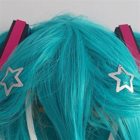 Hatsune Miku Cosplay Hair Accessories Etsy