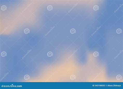 Nude Soft Sky Abstract Neutral Gradient Background Fluffy Cloud