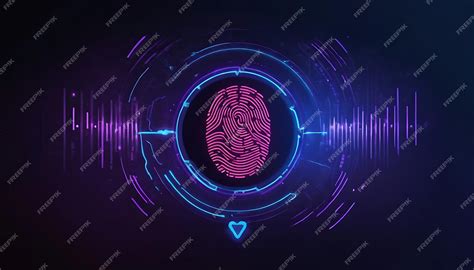 Premium Photo Fingerprint Scanning Biometric Authentication Cybersecurity
