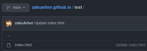 Testing GithubPages Repo And Directory Conflict Resolution