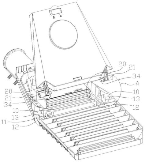 一种壳体快拆结构及灯具的制作方法