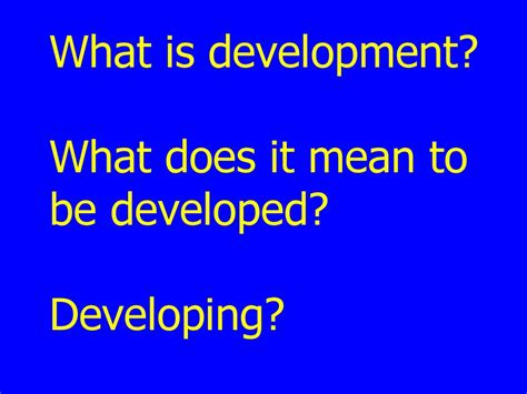 International Development Ppt Download