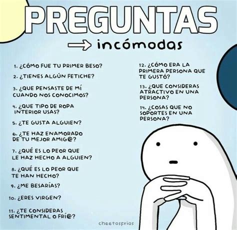 Preguntas Incómodas 😅 En 2024 Preguntas Incomodas Preguntas Para