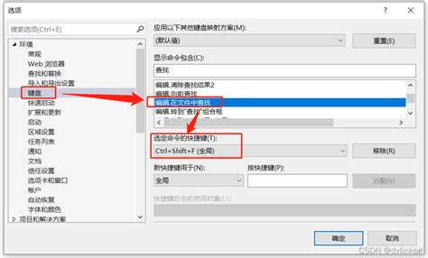 修改vs快捷键 修改vs2017打开在文件中查找窗口以及格式化代码的快捷键 vs2017查找窗口怎么弄出来 csdn博客